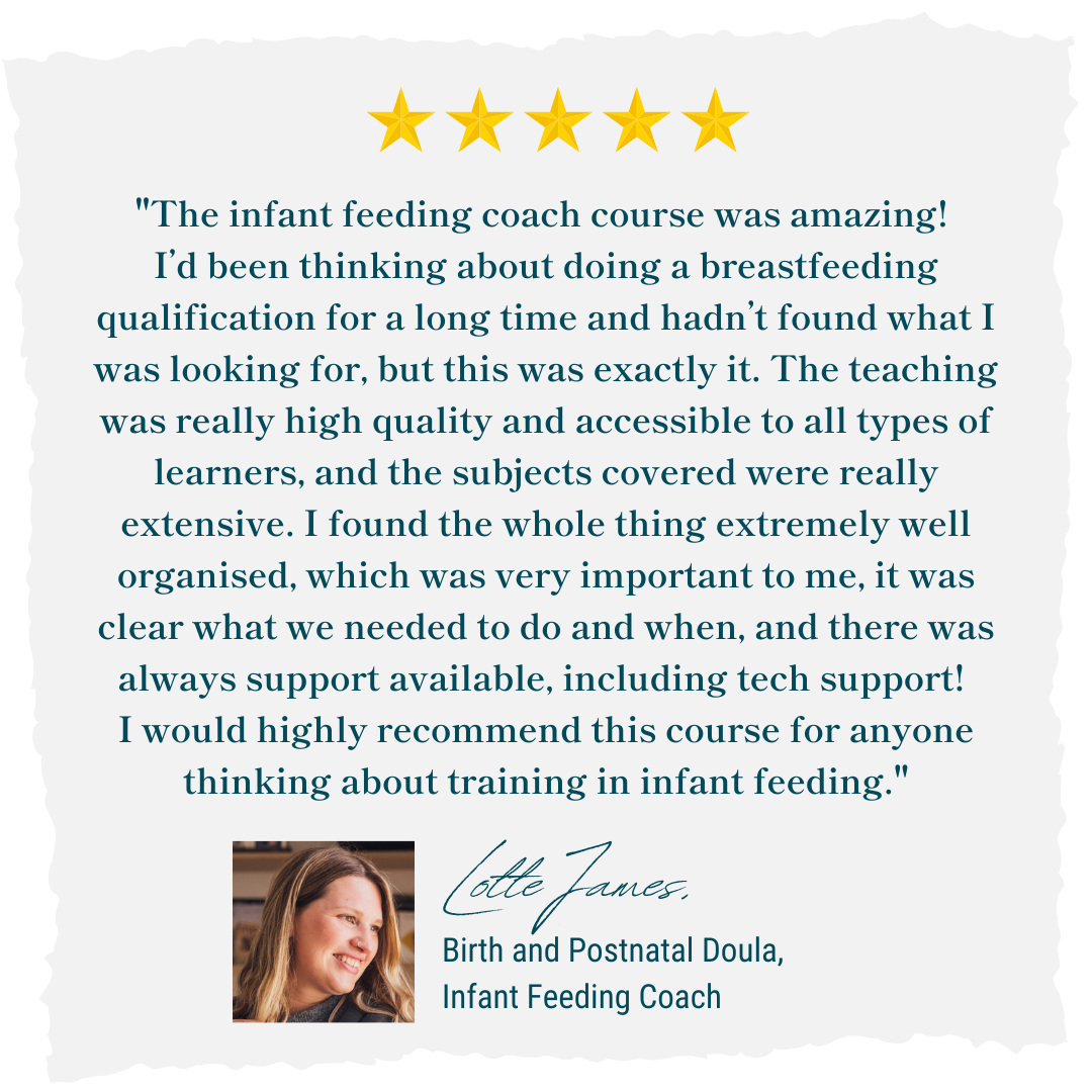Train with me - The Infant Feeding Academy